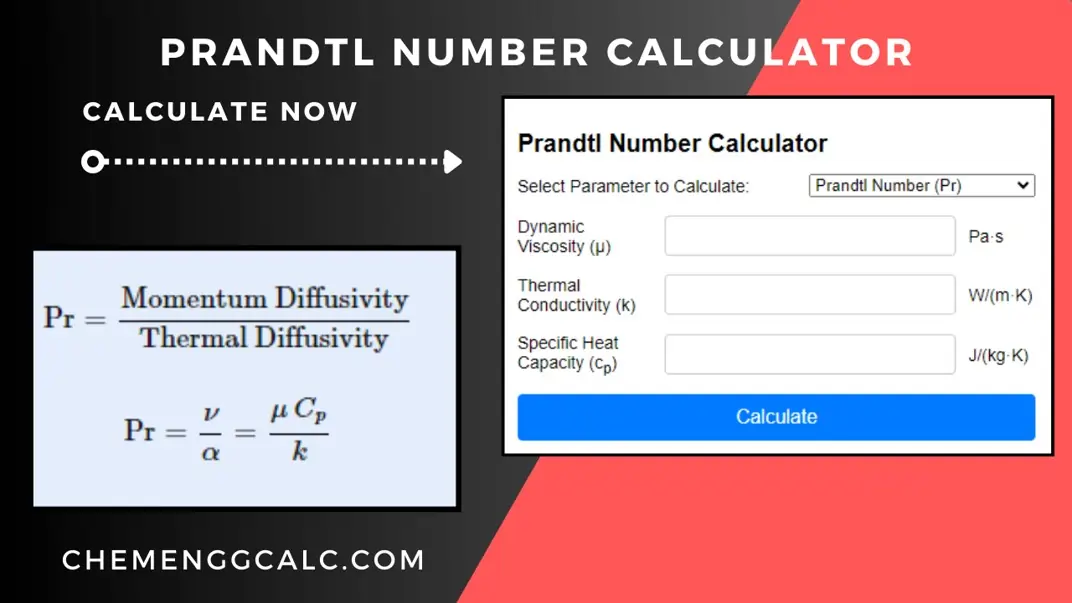 Prandtl Number Calculator - Significance and Calculation