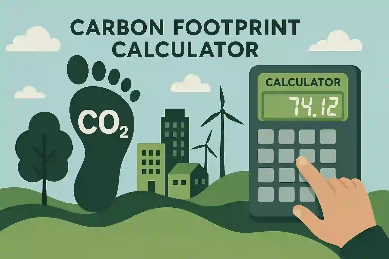 Personal Carbon Footprint Calculator - Track your CO2 Emissions